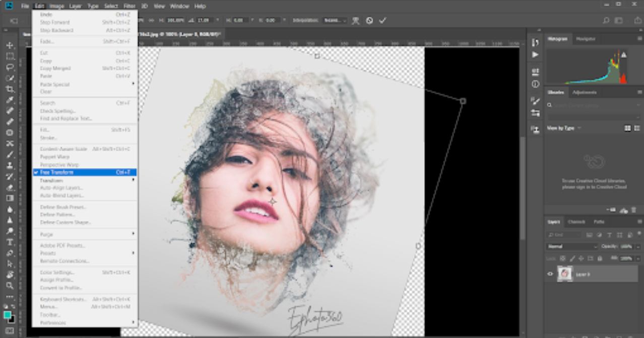 Mastering Layers, Transforms & Image Resizing Tools In Photoshop
